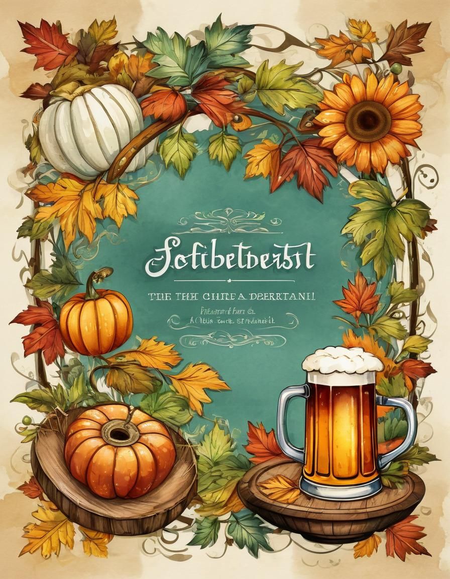 October Brew Festival Poster - AI Generated Artwork - NightCafe Creator