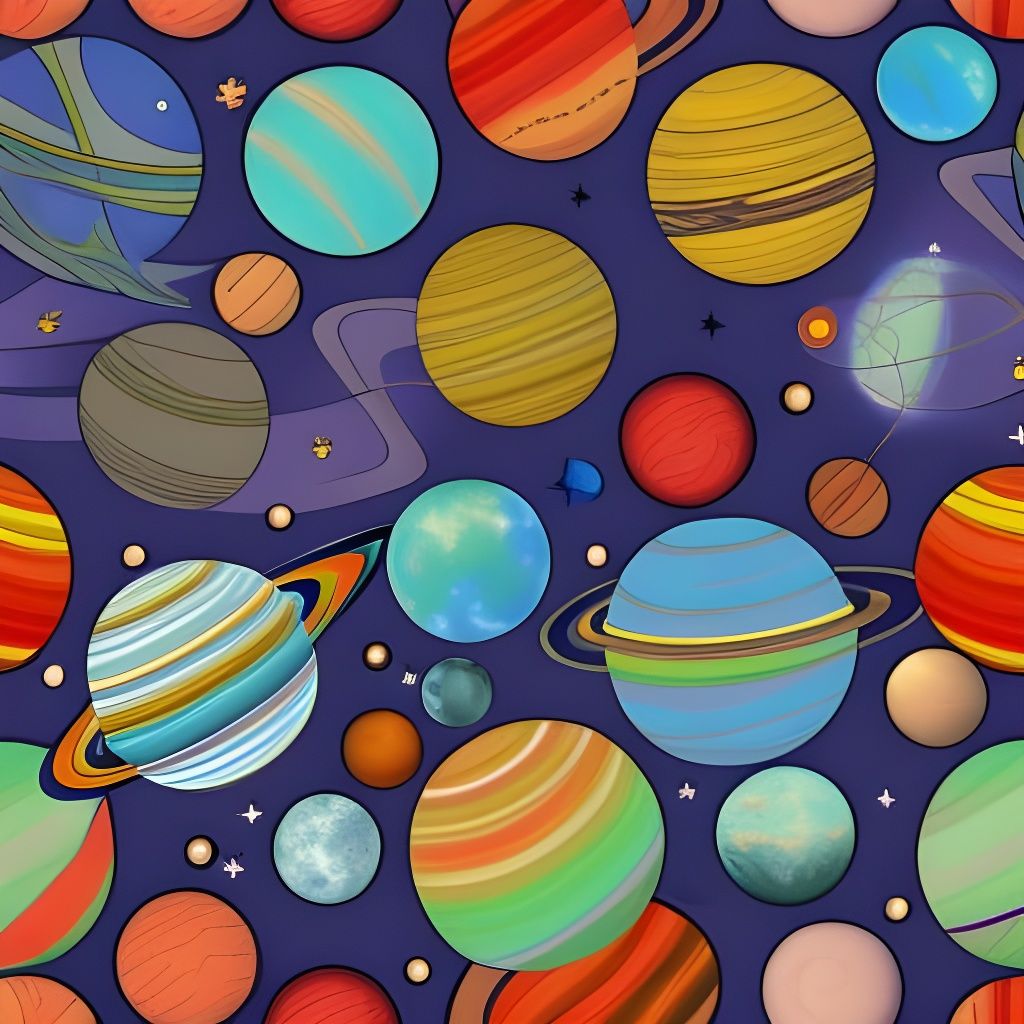 Seamless pattern - AI Generated Artwork - NightCafe Creator