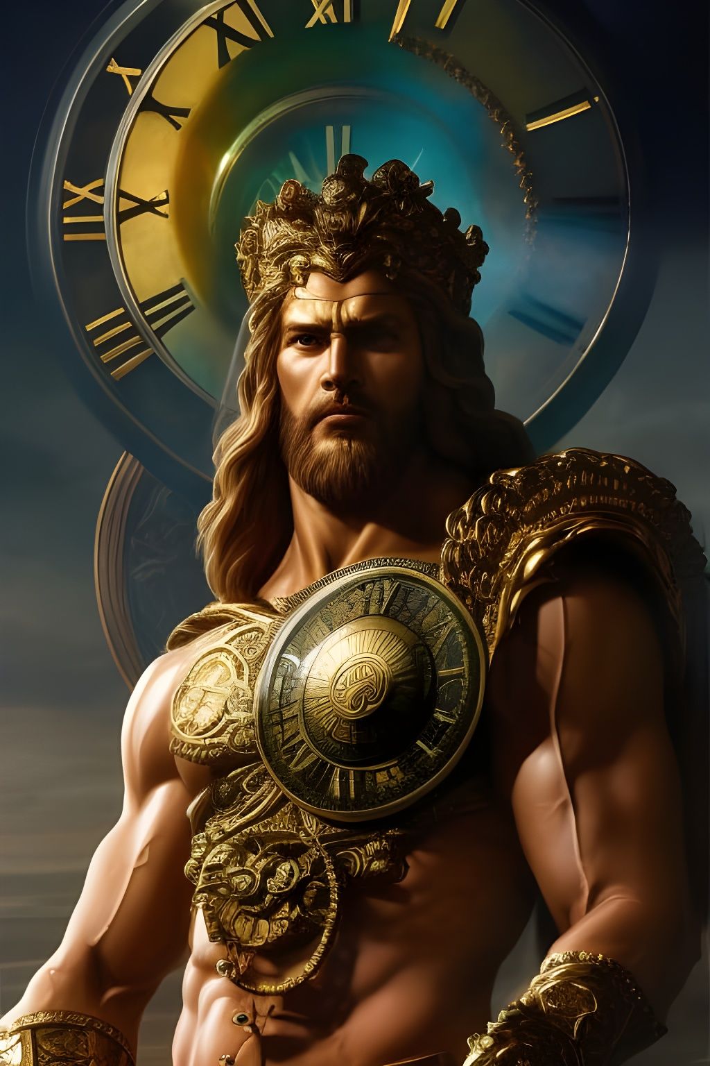 the god of time - AI Generated Artwork - NightCafe Creator