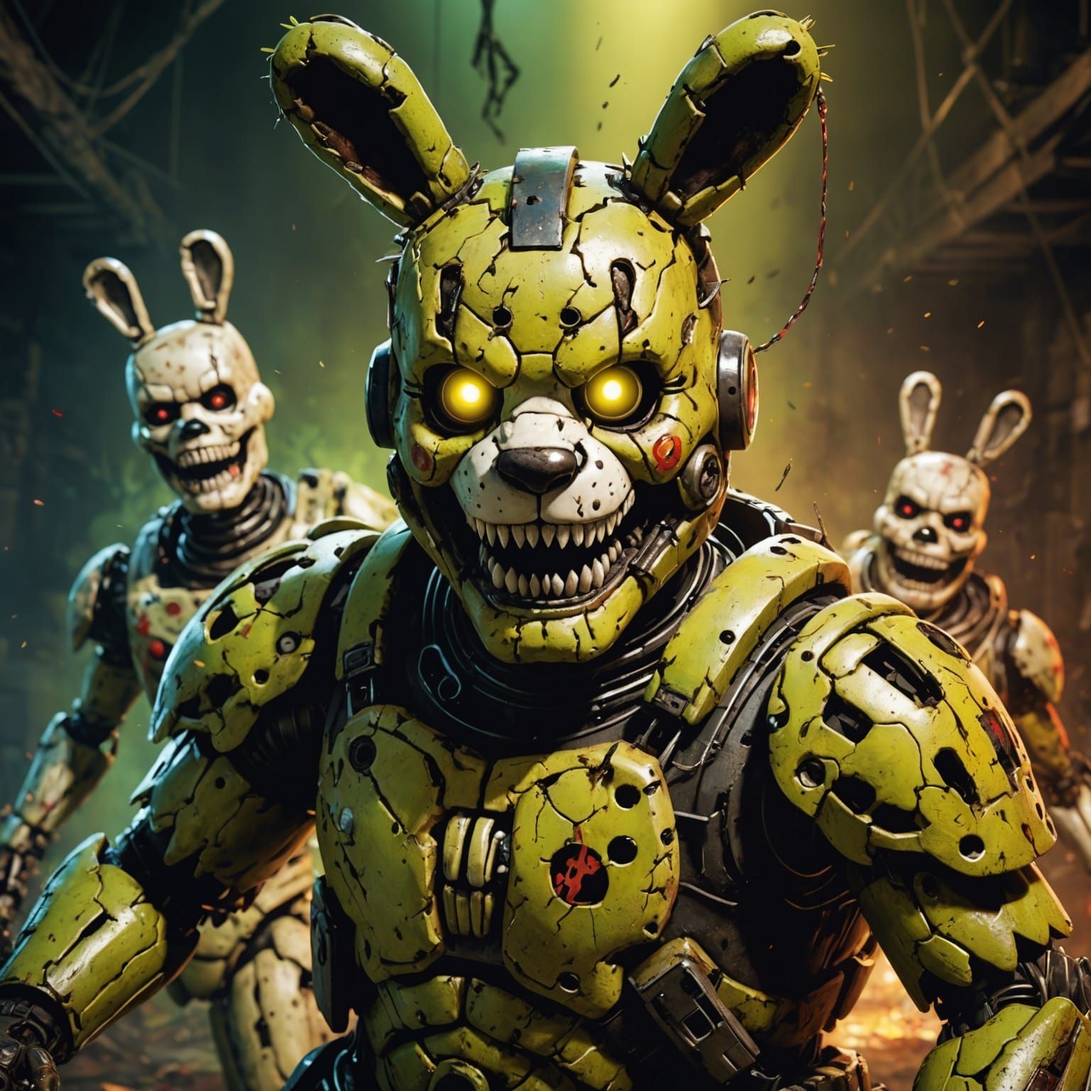 Springtrap - AI Generated Artwork - NightCafe Creator