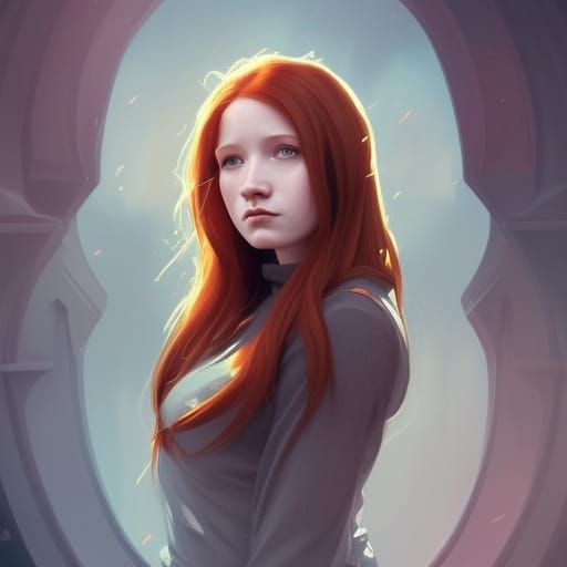 Ginny Weasley From Harry Potter - AI Generated Artwork - NightCafe Creator