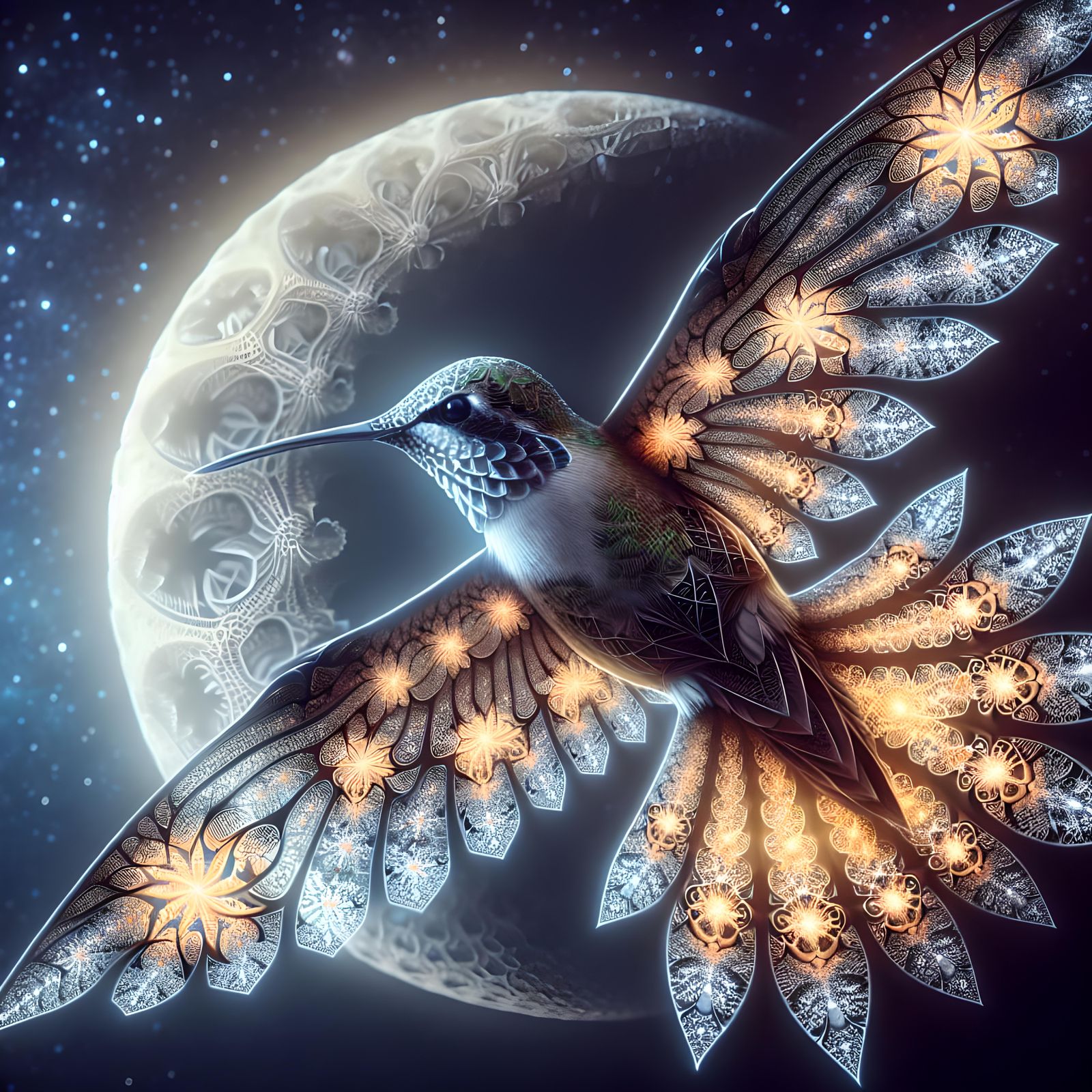 Hummingbird - AI Generated Artwork - NightCafe Creator
