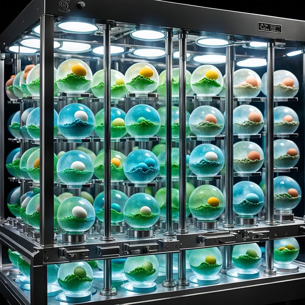 The Clonemaster 5000 - AI Generated Artwork - NightCafe Creator