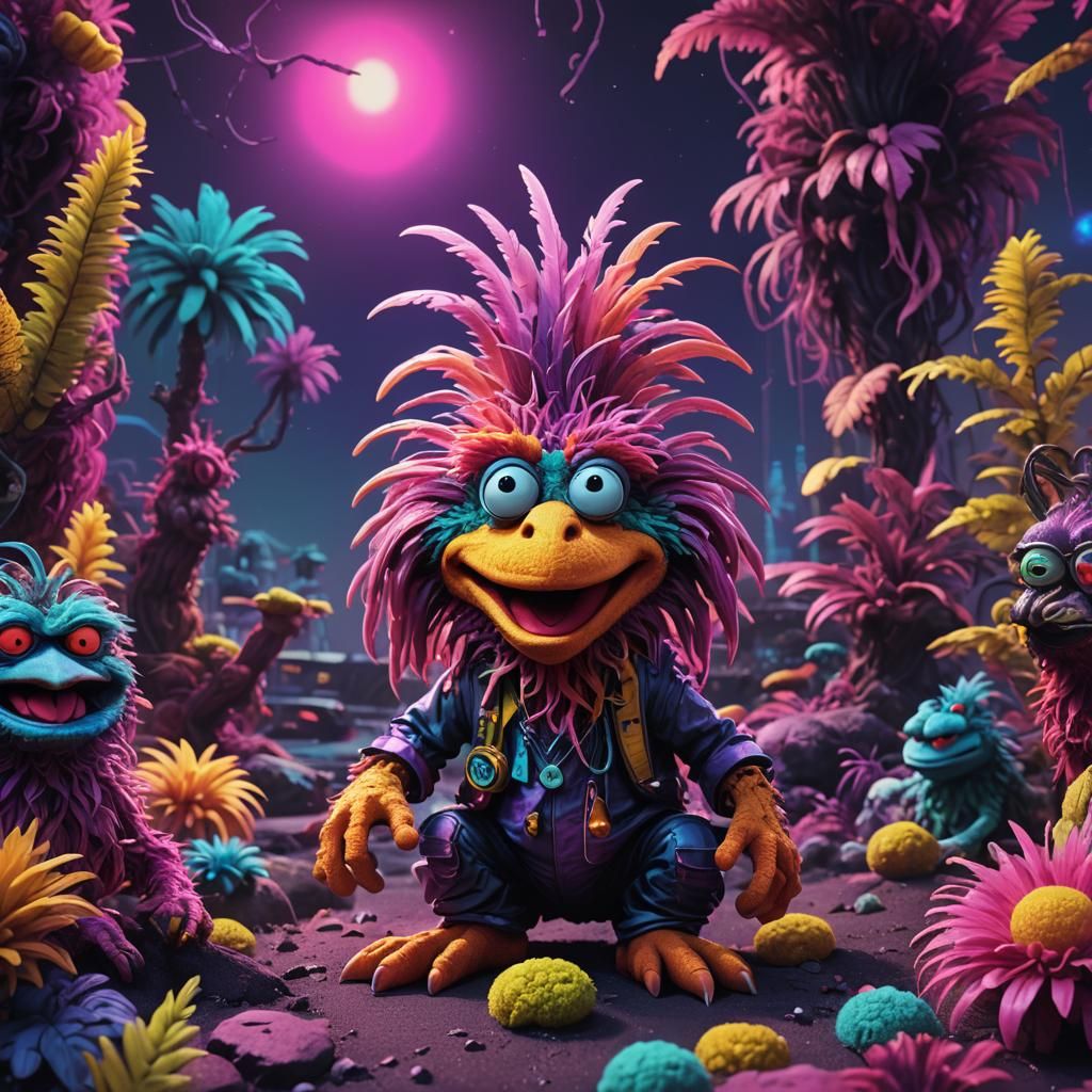 Fraggle?? - AI Generated Artwork - NightCafe Creator