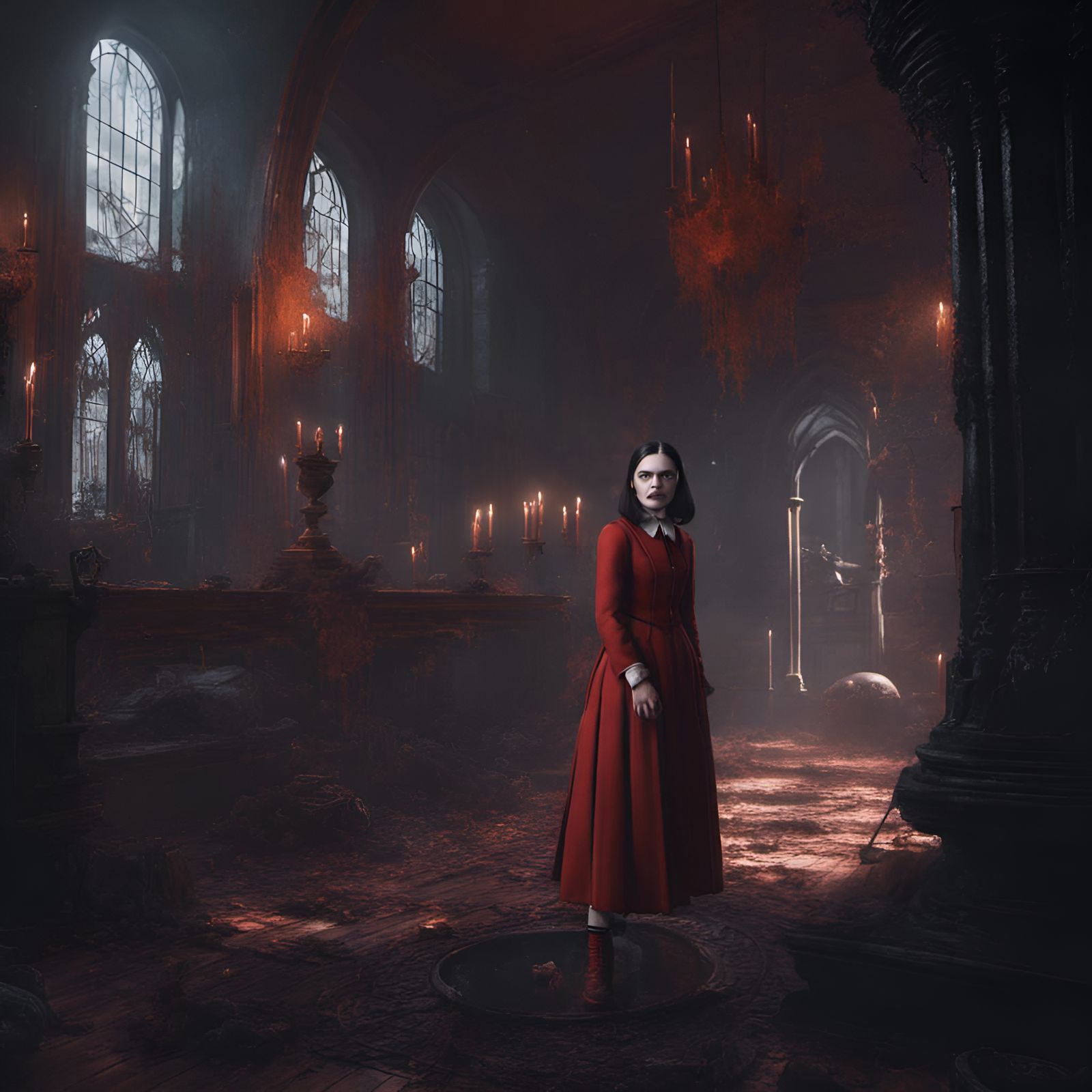Vampire princess - AI Generated Artwork - NightCafe Creator