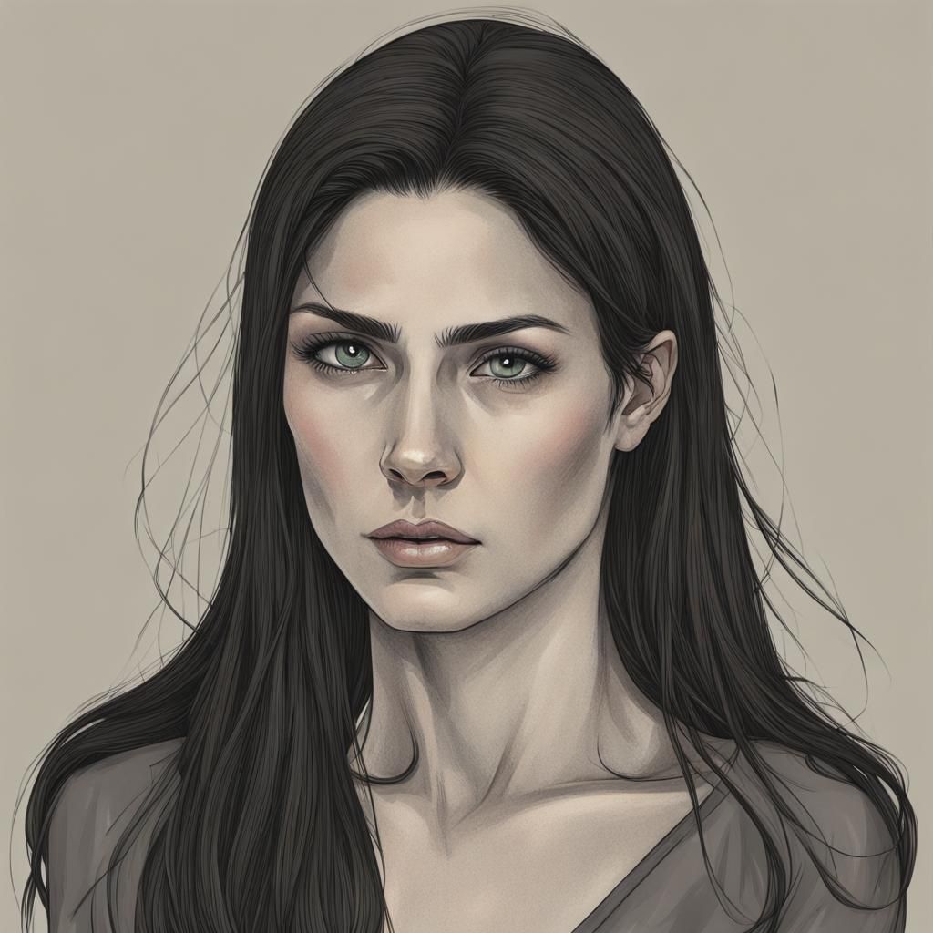 Bellatrix Lestrange (according to the book) - AI Generated Artwork ...