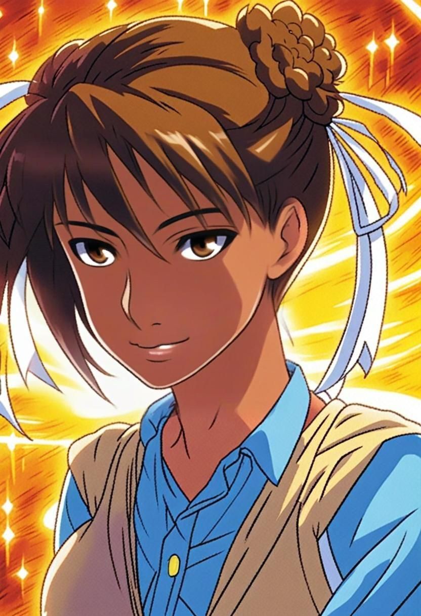 Chun Li portrait. - AI Generated Artwork - NightCafe Creator