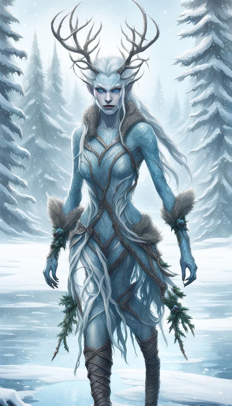 Winter Creature - AI Generated Artwork - NightCafe Creator