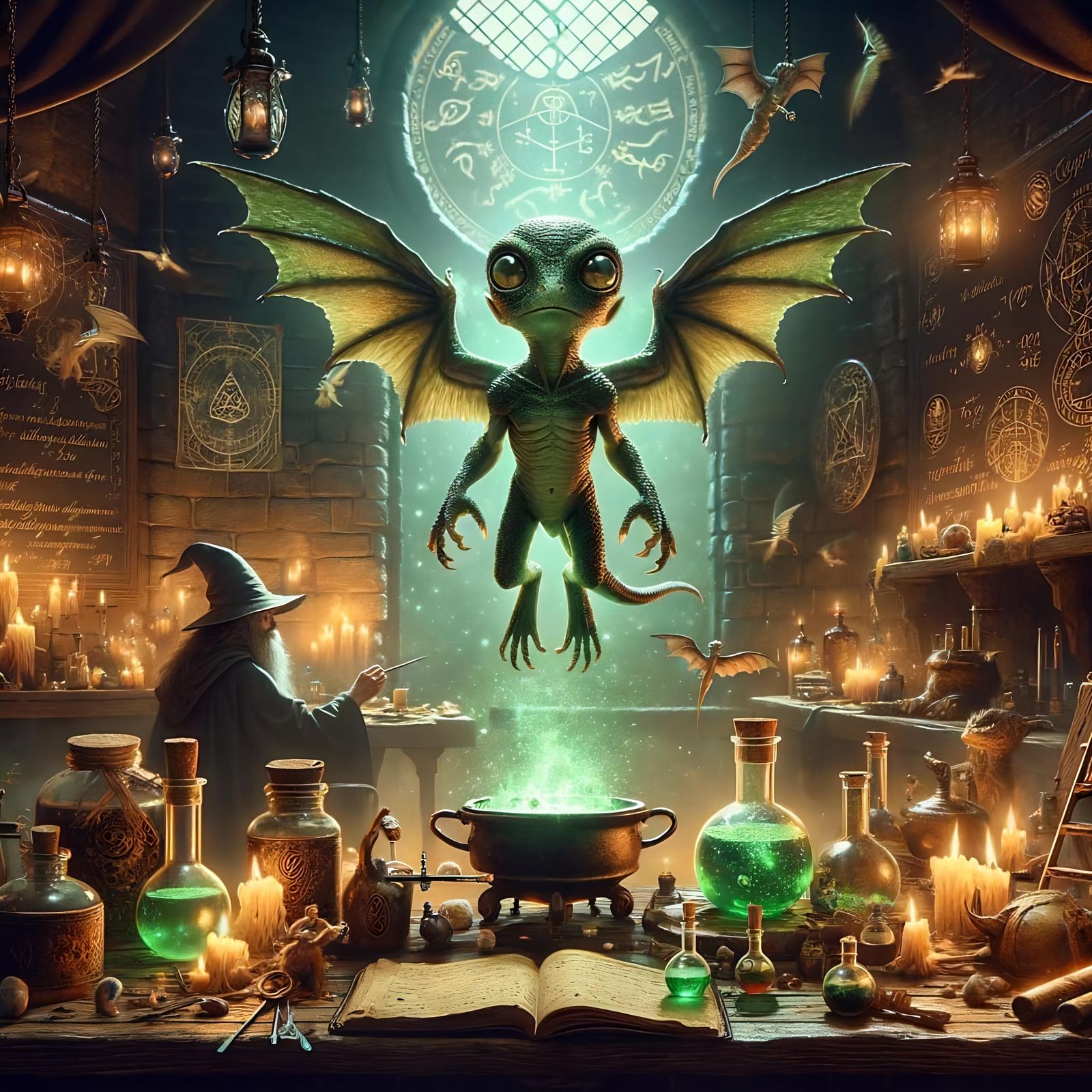 DND Series : Homunculus (Monster) - AI Generated Artwork - NightCafe ...