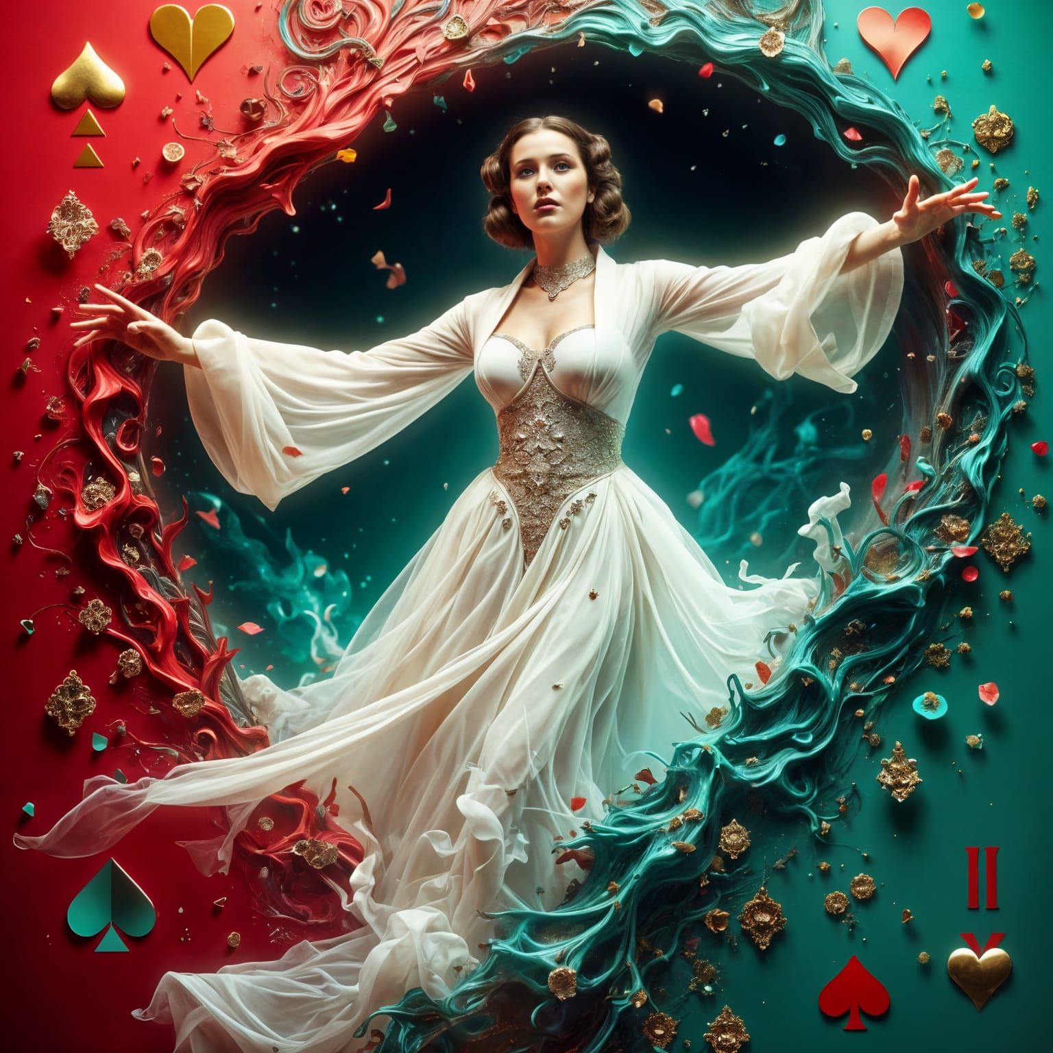 Stepping Through The Rift - Stepping Through a Vibrant Card ...