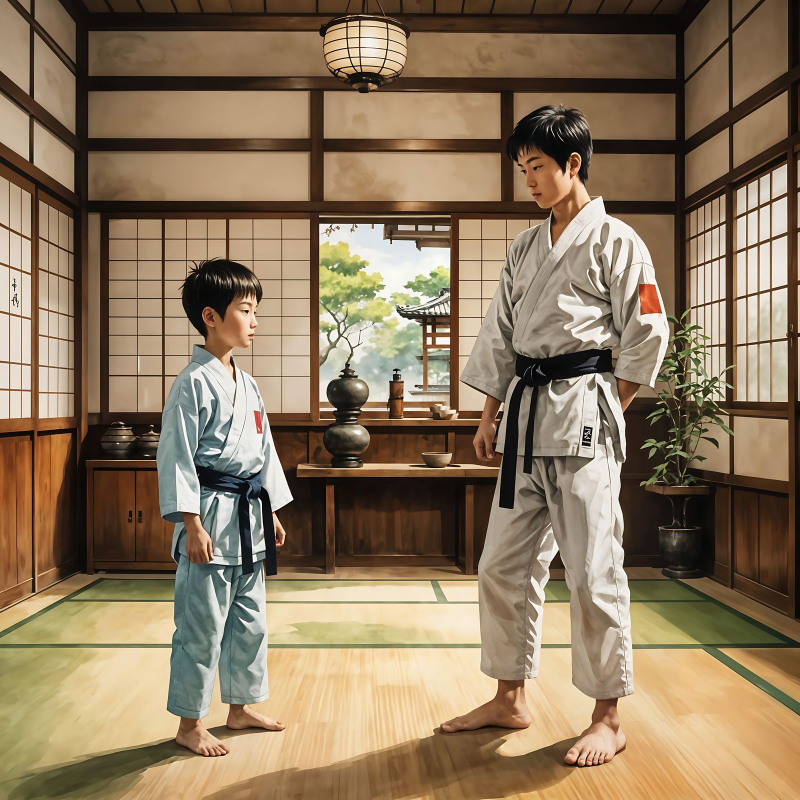 Training Will Begin Shortly, Little Brother.