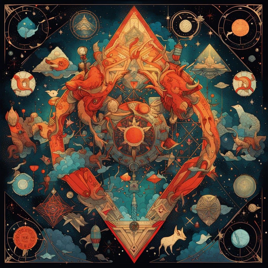 Art of zodiac - AI Generated Artwork - NightCafe Creator