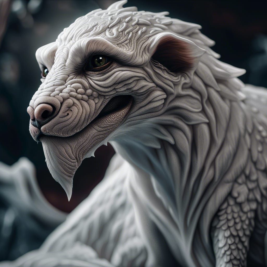 Dog Dragon - AI Generated Artwork - NightCafe Creator