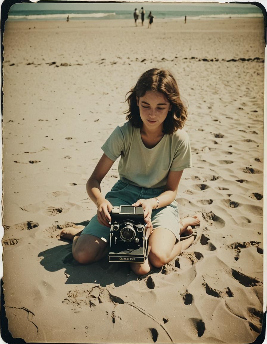 Vintage Instant Photography - AI Generated Artwork - NightCafe Creator