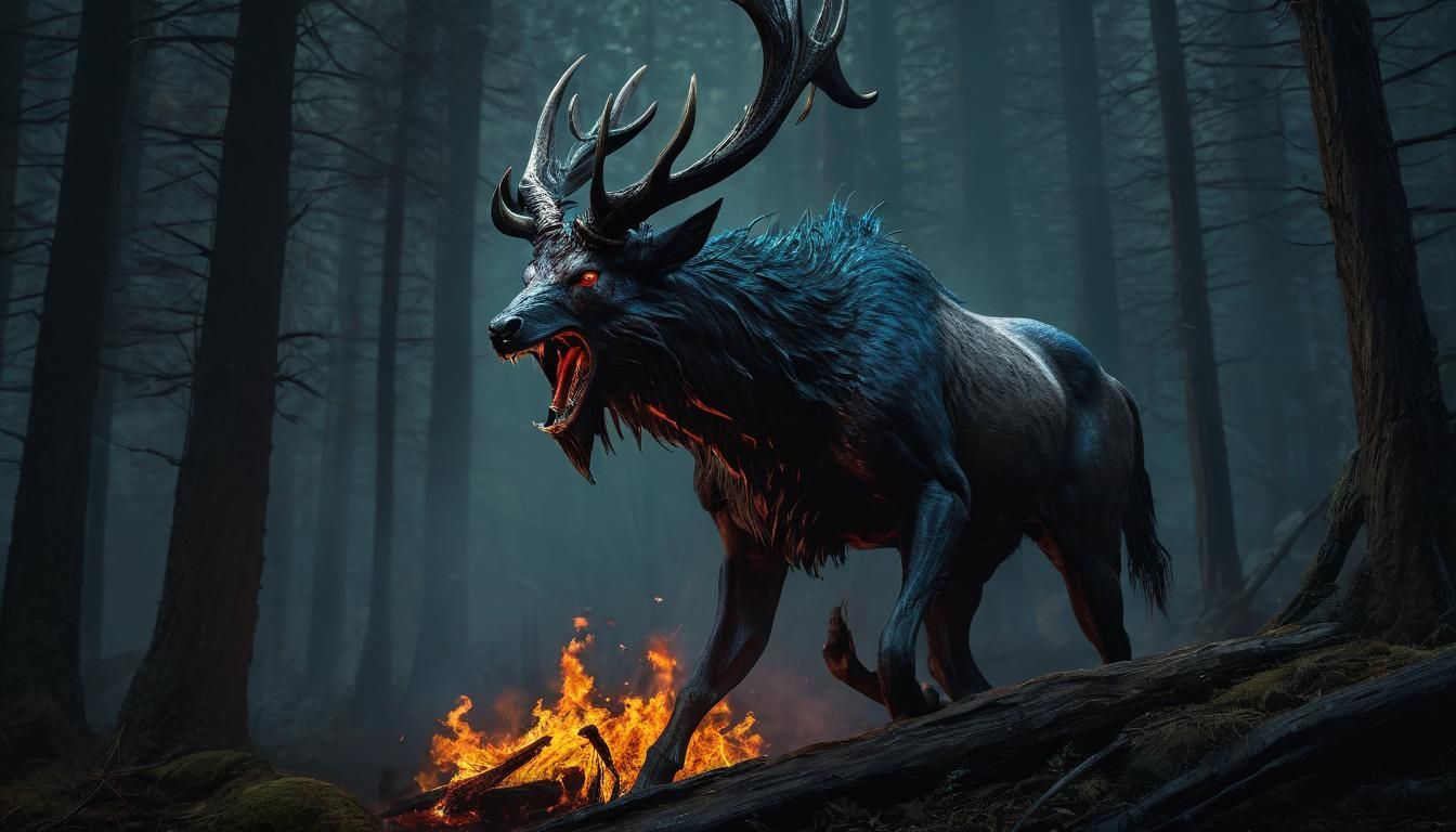 Wendigo:::insanely realistic::high definition::high resolution ...