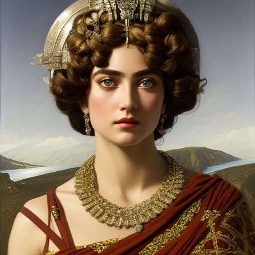 Greek Princess - AI Generated Artwork - NightCafe Creator
