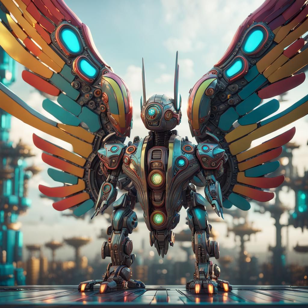 Aerial Reconnaissance Bot - AI Generated Artwork - NightCafe Creator