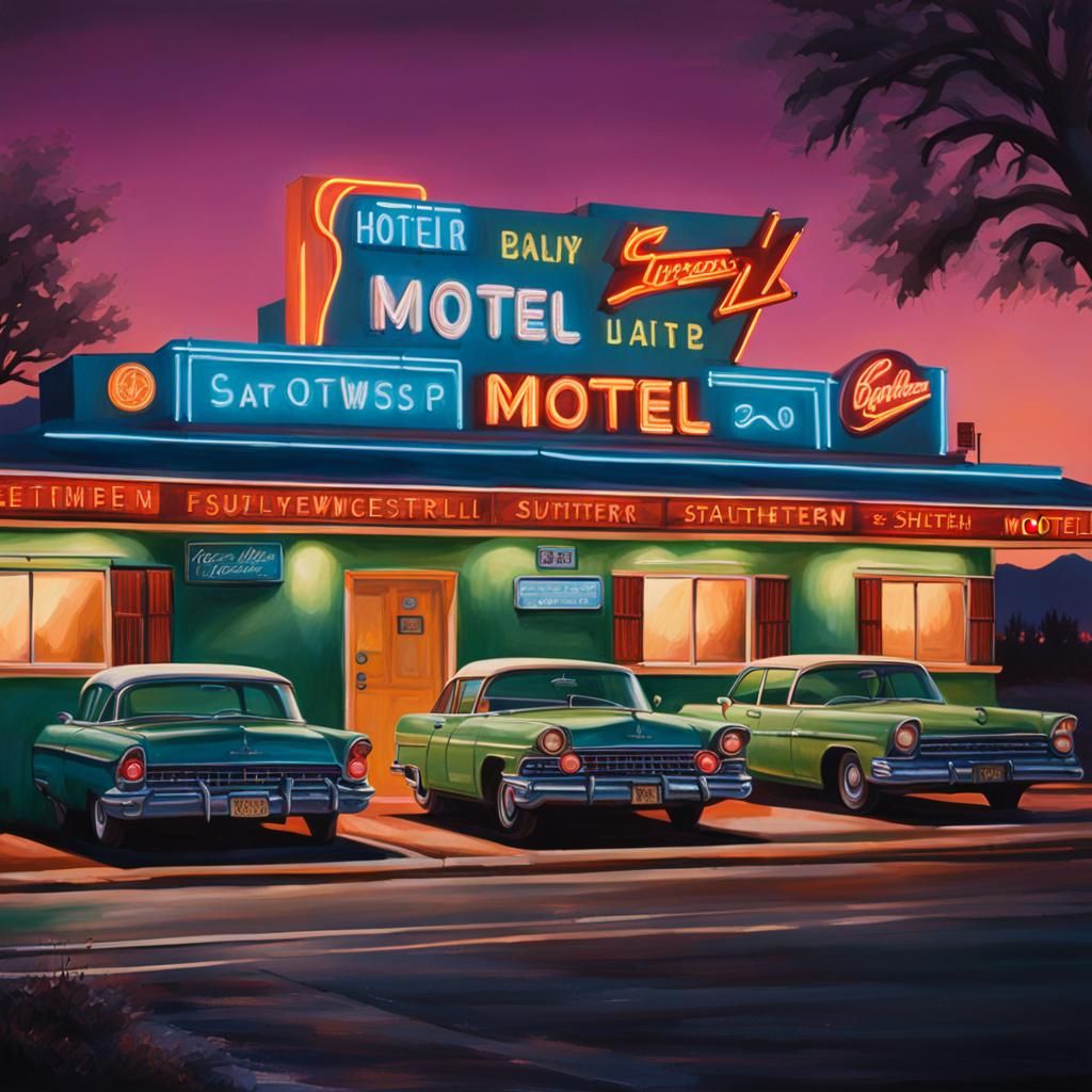 Motel 3 - AI Generated Artwork - NightCafe Creator