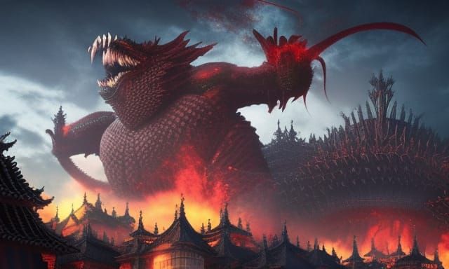 KongZilla Vs... - AI Generated Artwork - NightCafe Creator