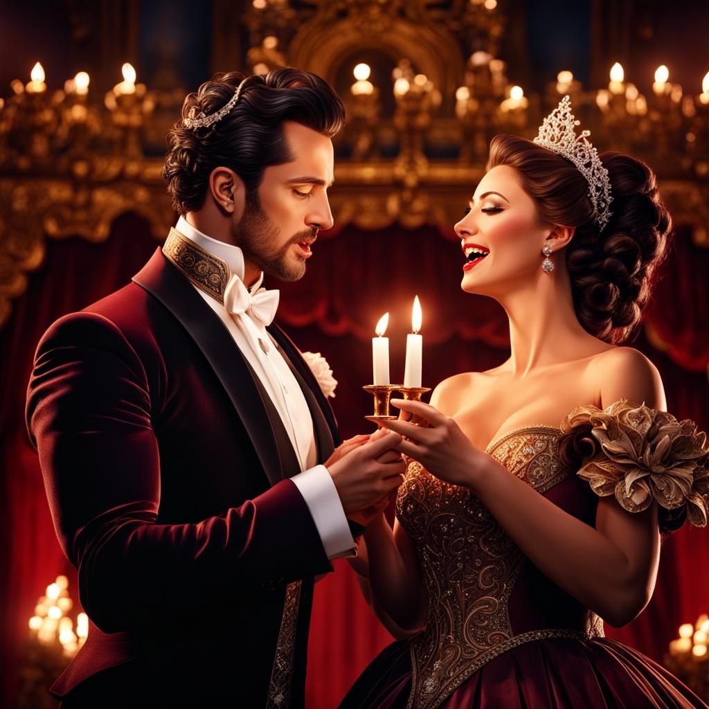 The duet - AI Generated Artwork - NightCafe Creator