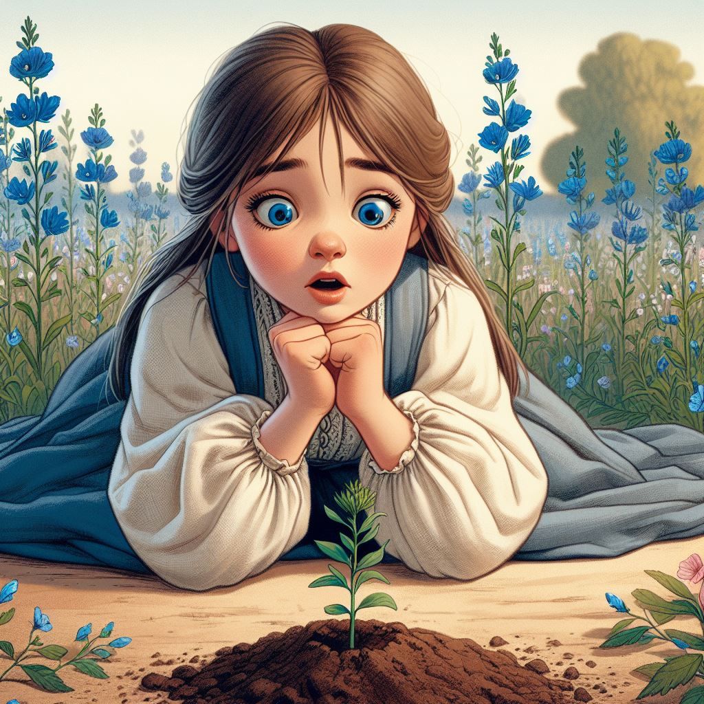 Growing Flax - AI Generated Artwork - NightCafe Creator