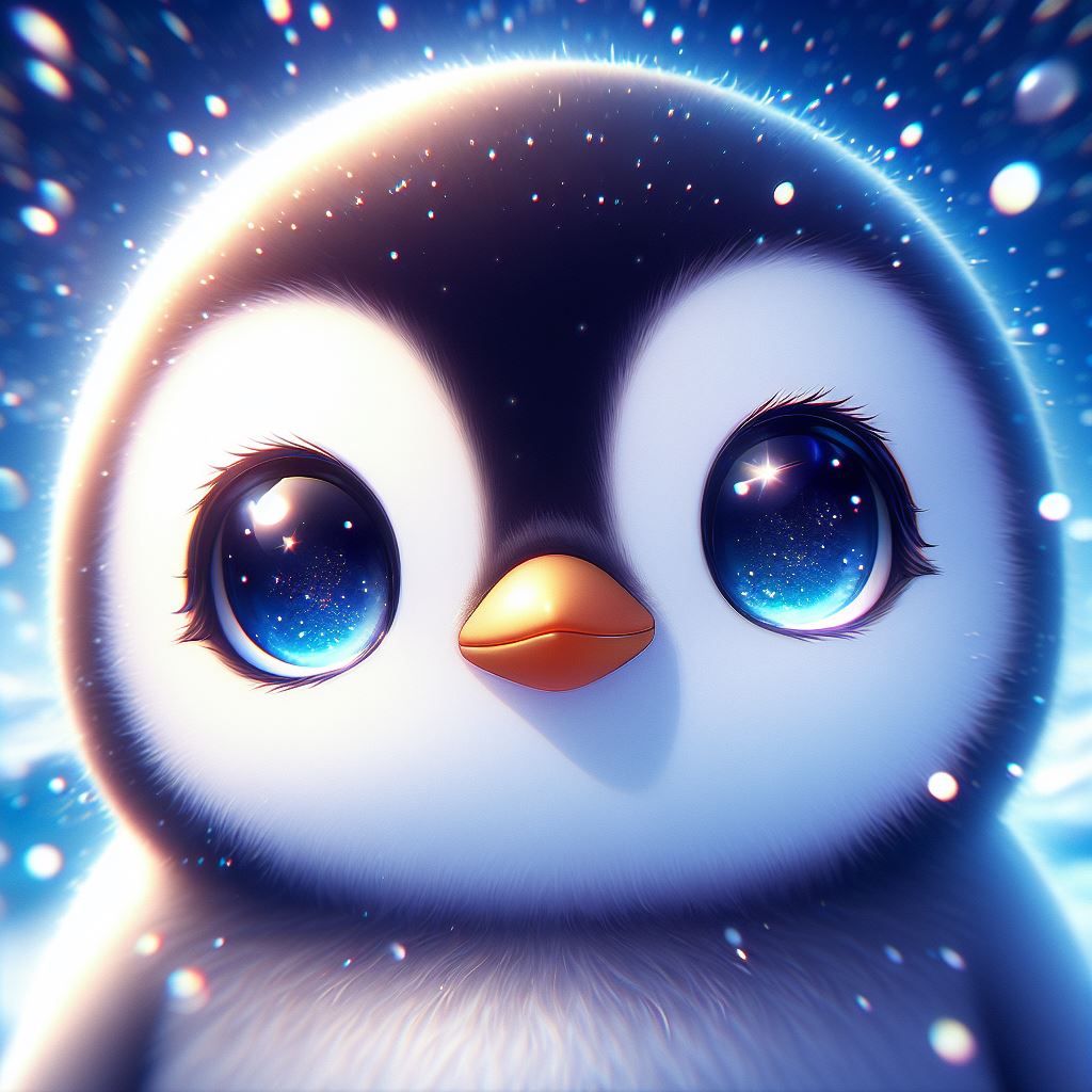 Penguin Eyes - AI Generated Artwork - NightCafe Creator
