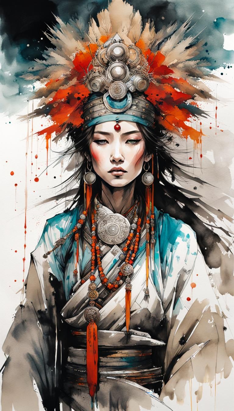 Shaman Queen - AI Generated Artwork - NightCafe Creator