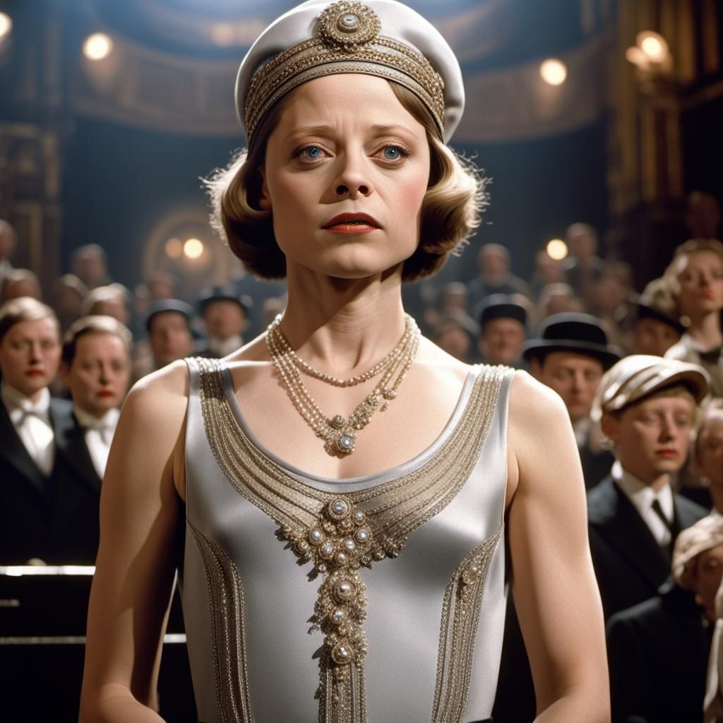 Jodie Foster (Bugsy Malone) - AI Generated Artwork - NightCafe Creator