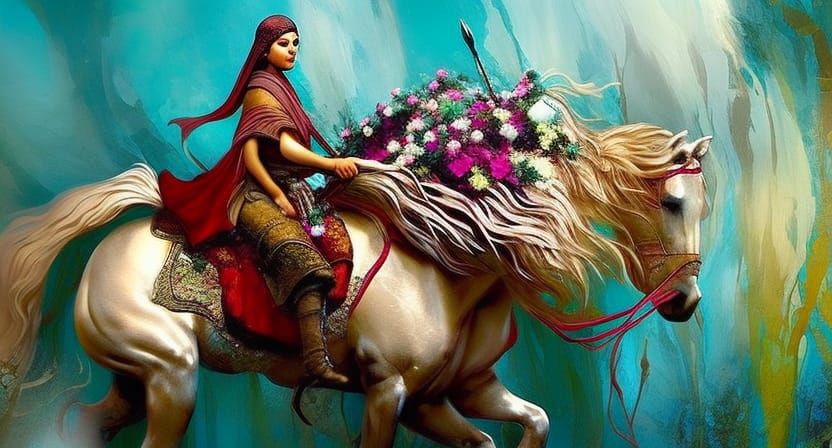 Gypsy princess - AI Generated Artwork - NightCafe Creator