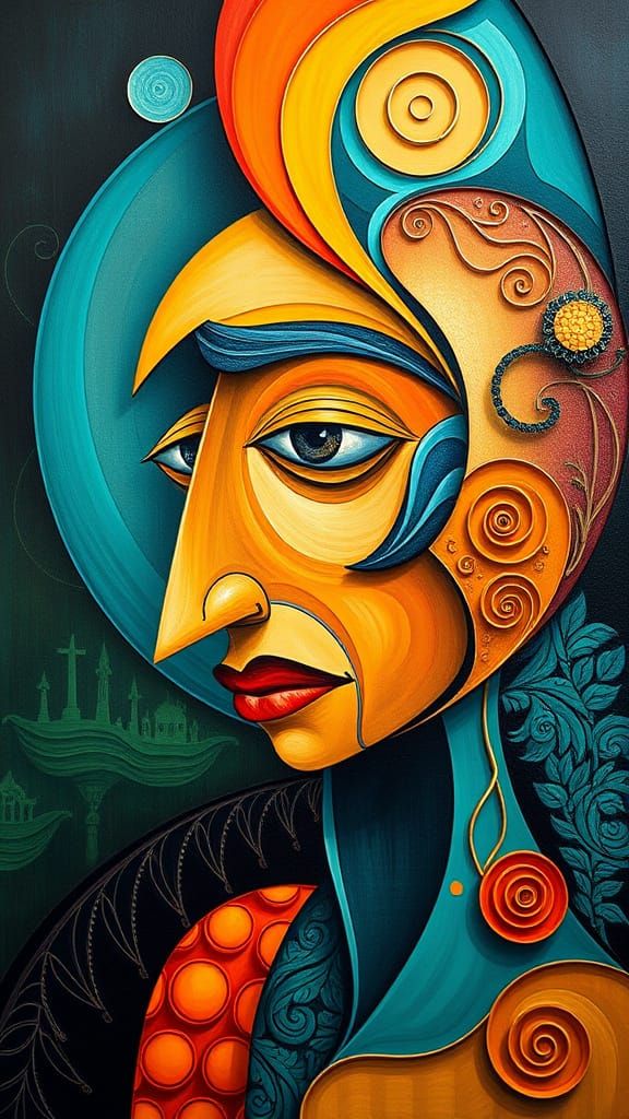 Obstruction of Consequences Pablo Picasso deep color complementary ...