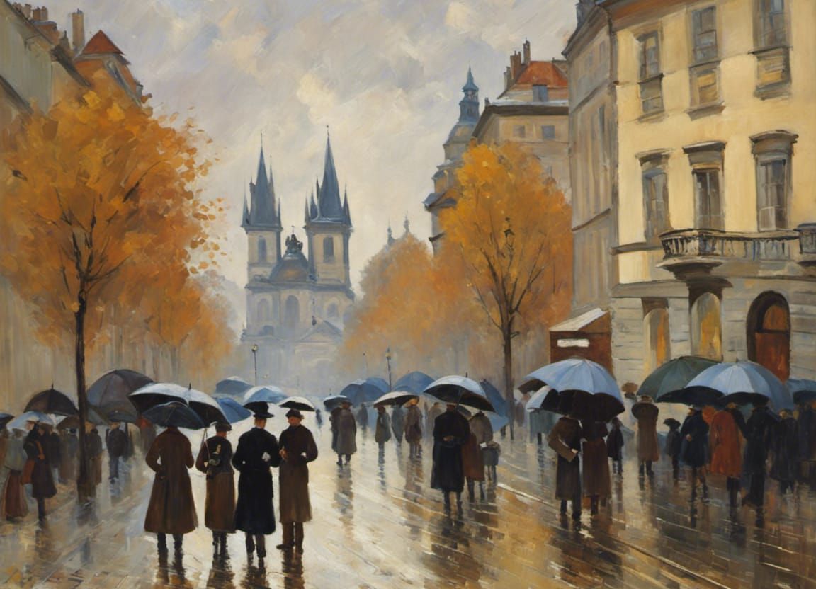 Impressionism City - AI Generated Artwork - NightCafe Creator