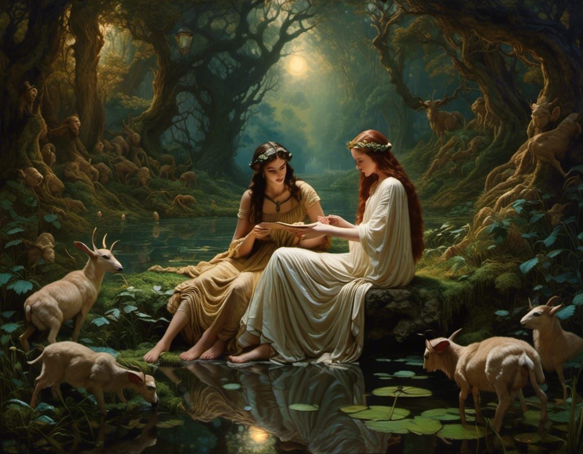 The Eternal Allure of Storytelling - AI Generated Artwork - NightCafe ...