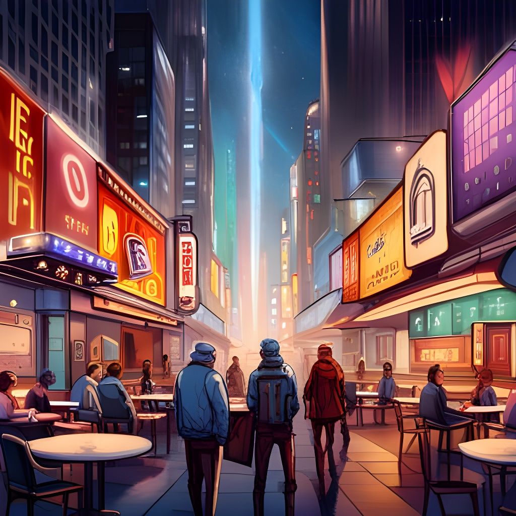 Night Café - AI Generated Artwork - NightCafe Creator