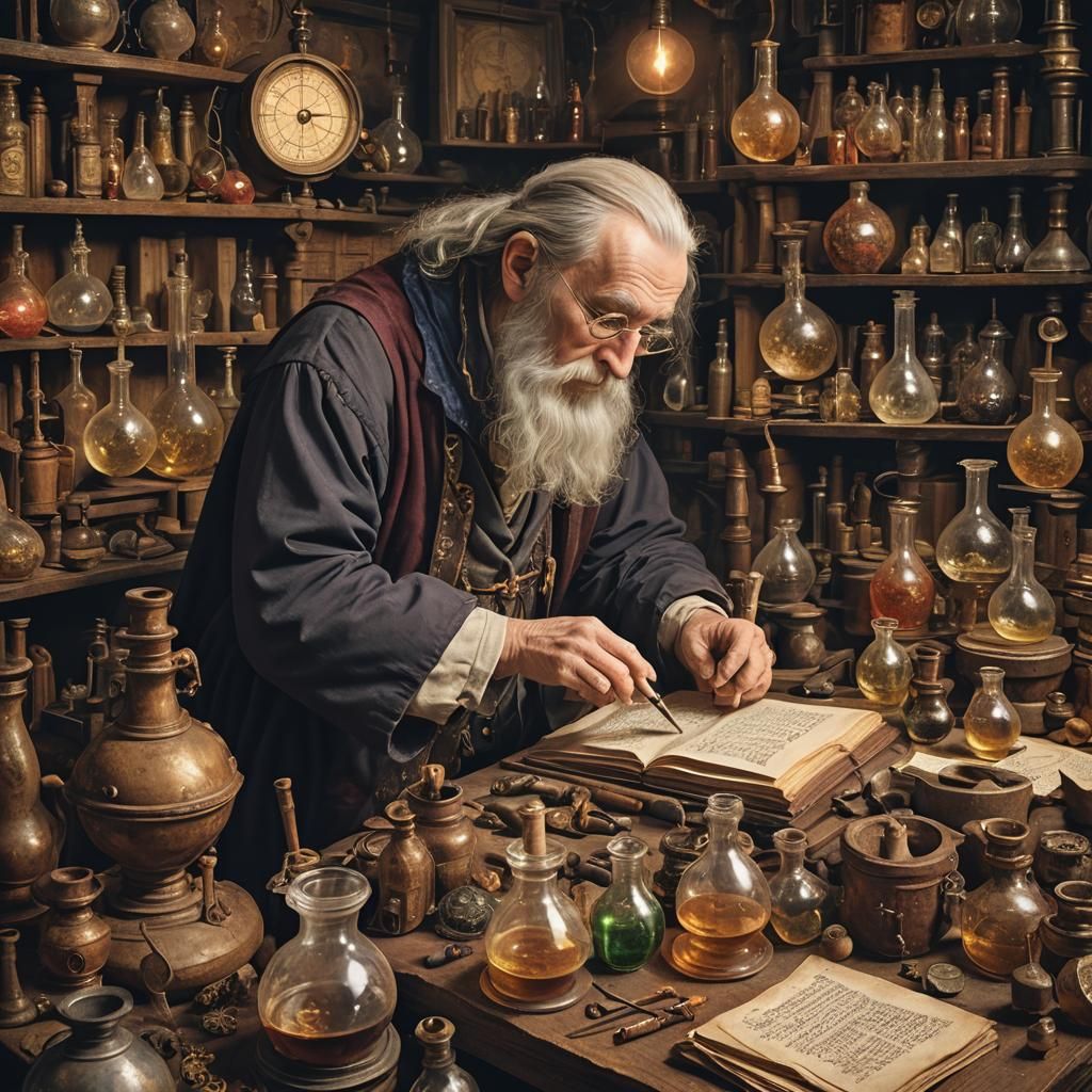 alchemist - AI Generated Artwork - NightCafe Creator