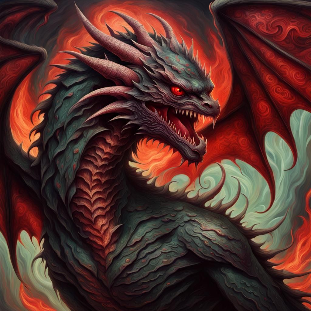 Dragon - AI Generated Artwork - NightCafe Creator