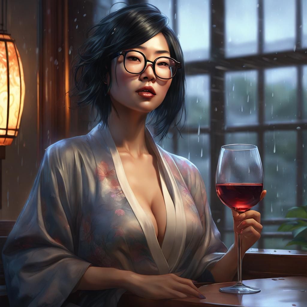 Rainy days - AI Generated Artwork - NightCafe Creator