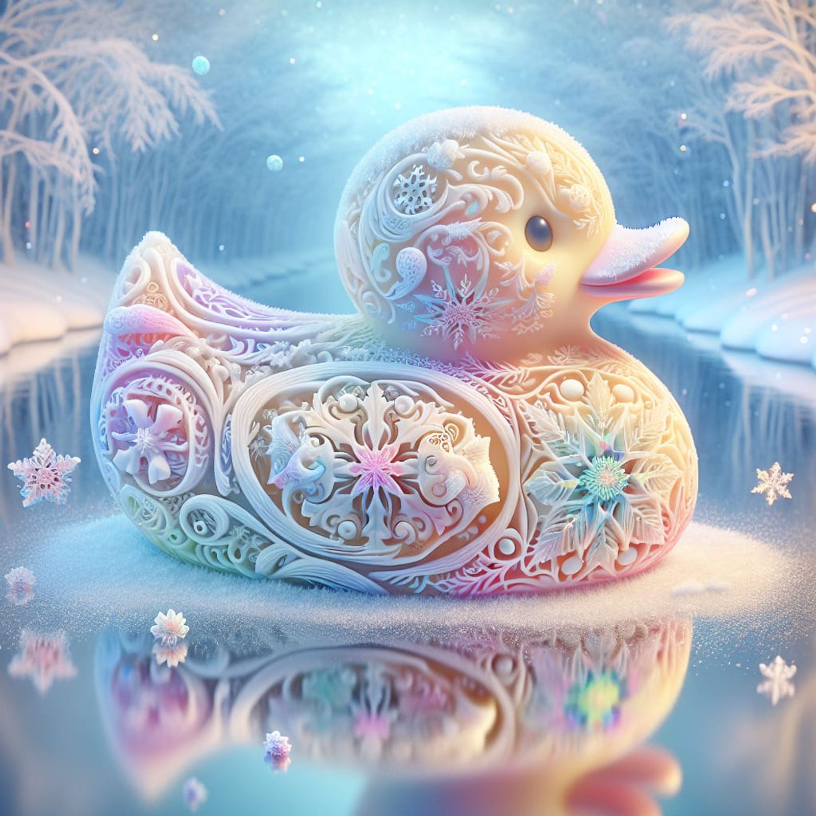 Ducks - Collection of AI Generated Art by Neon Lover - NightCafe