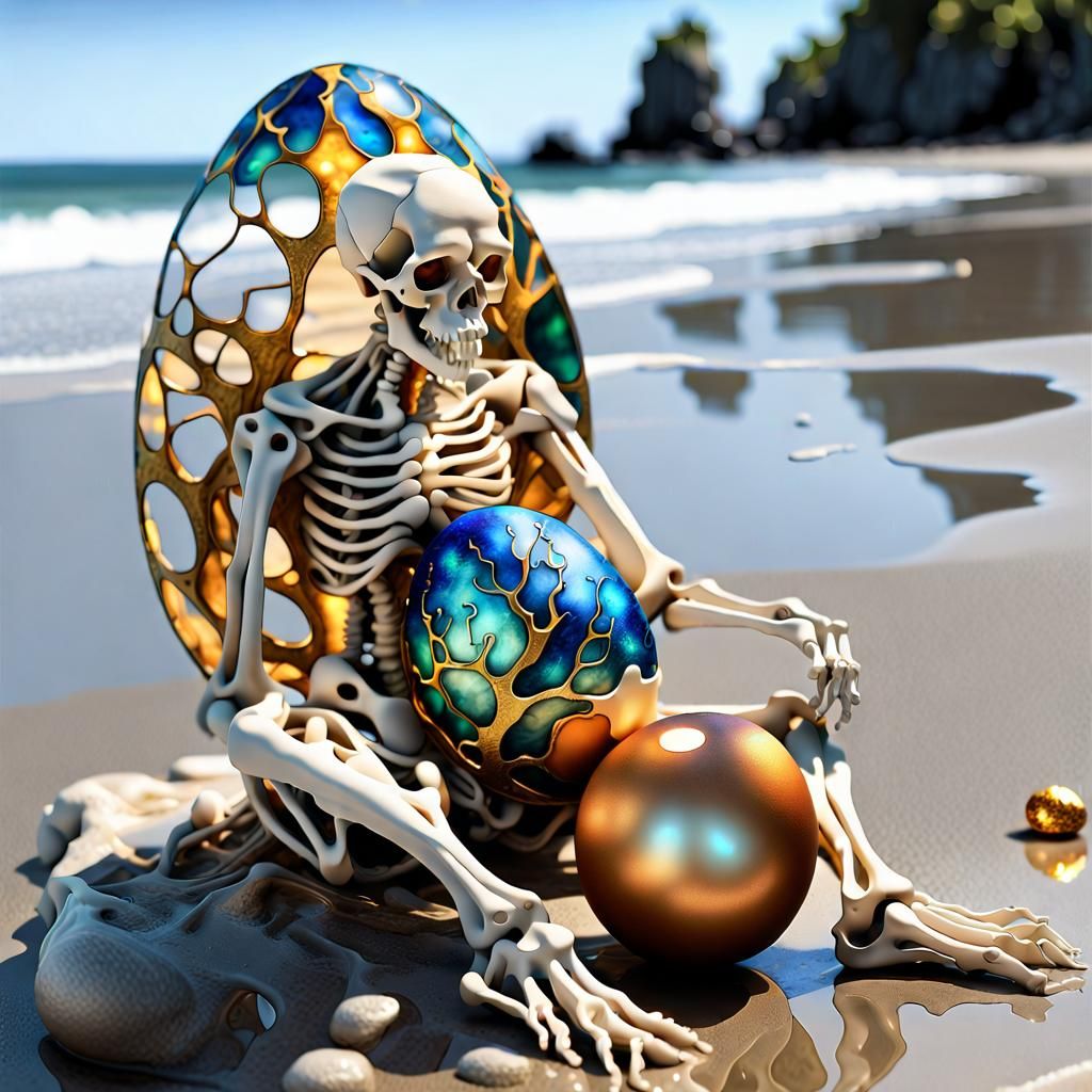 Washed Ashore II - AI Generated Artwork - NightCafe Creator