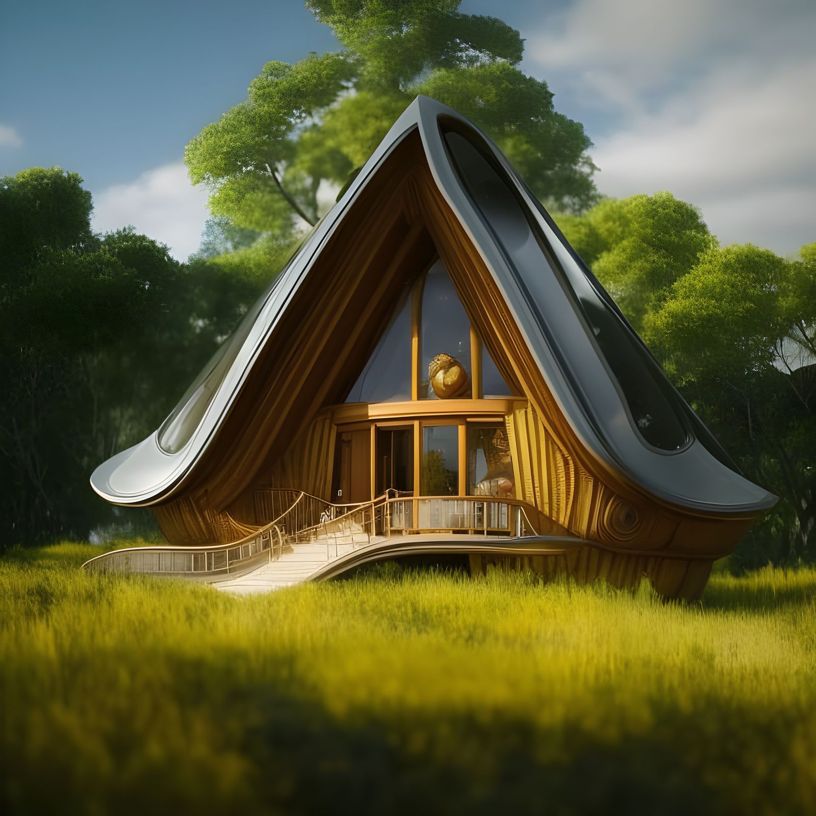 Tiny House - AI Generated Artwork - NightCafe Creator