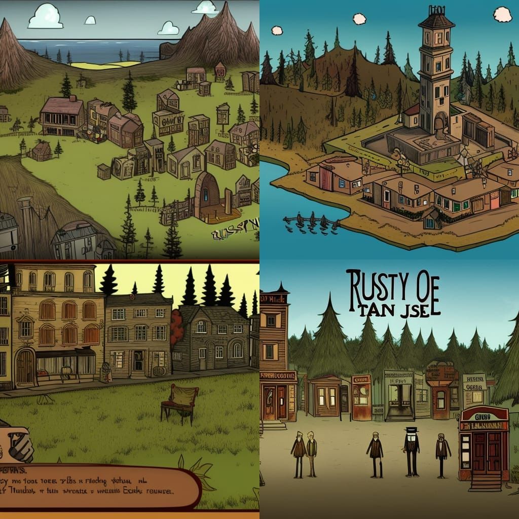 Rusty Lake Roots - AI Generated Artwork - NightCafe Creator