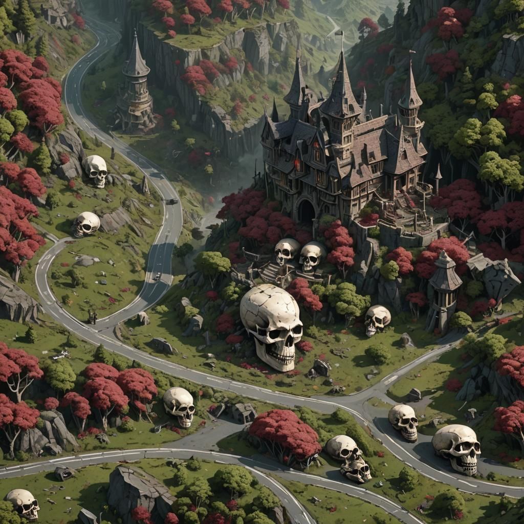 Landscapes of Enroth, after the death of all the heroes of Might and ...