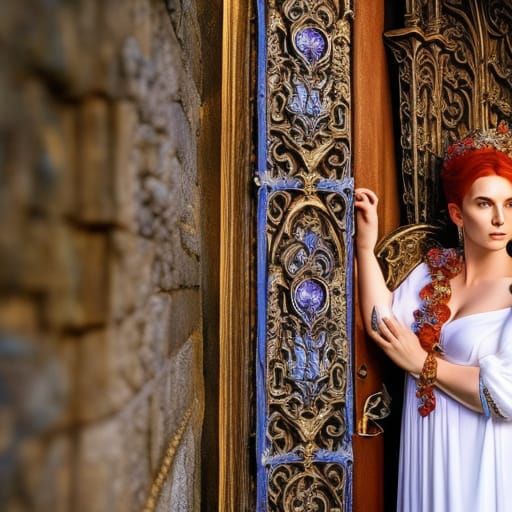 Portrait of Portia - AI Generated Artwork - NightCafe Creator