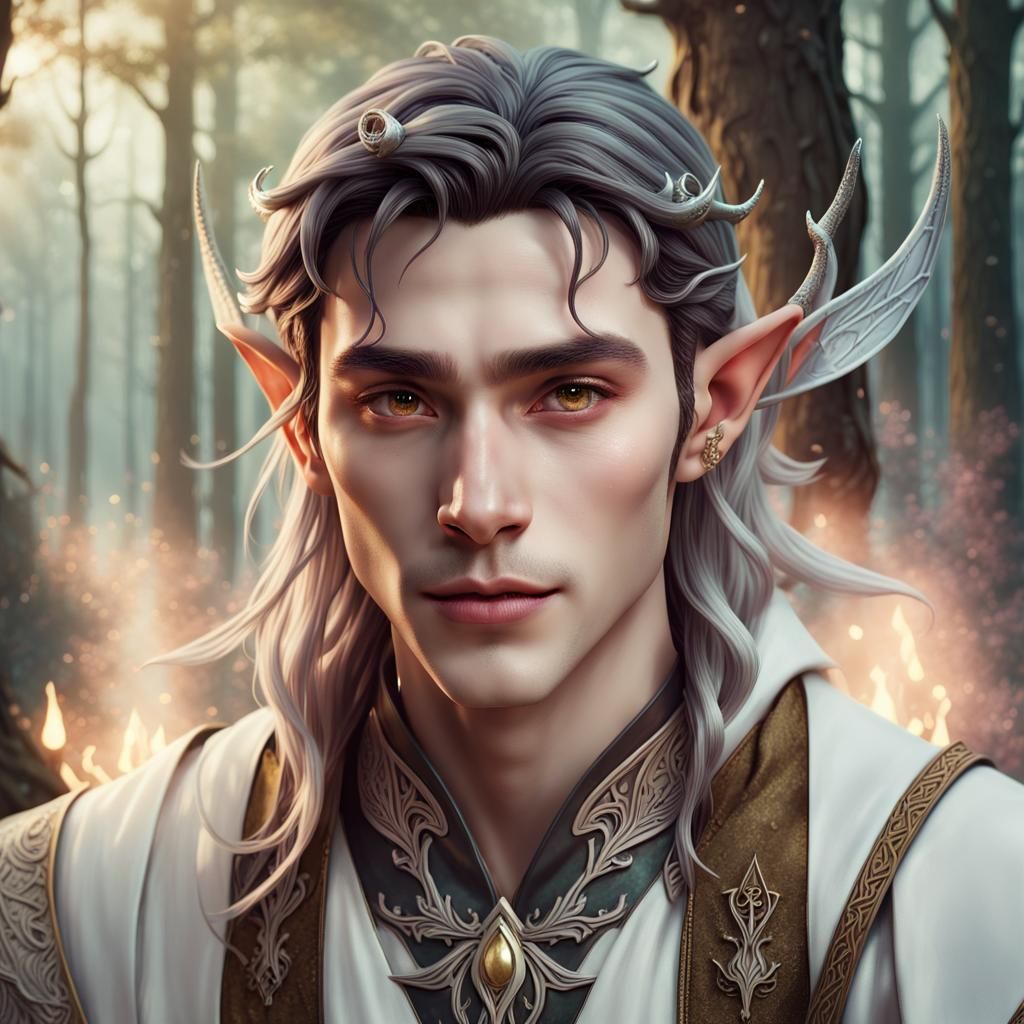 Elf Prince - 5 - AI Generated Artwork - NightCafe Creator