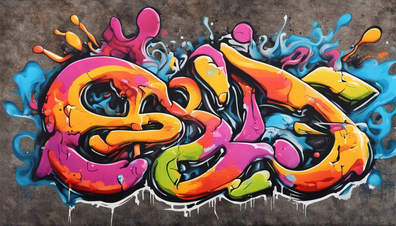 Graffitti - AI Generated Artwork - NightCafe Creator
