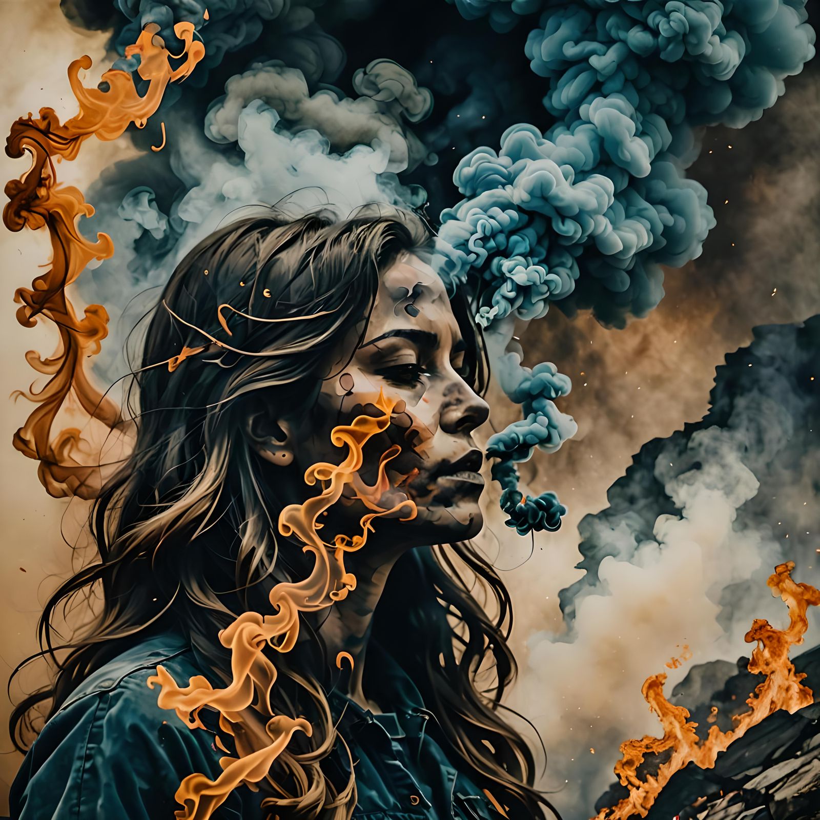 Wildfire - AI Generated Artwork - NightCafe Creator