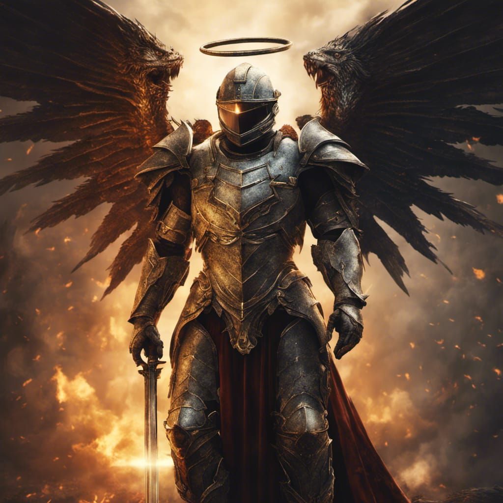 Modern Archangel - AI Generated Artwork - NightCafe Creator