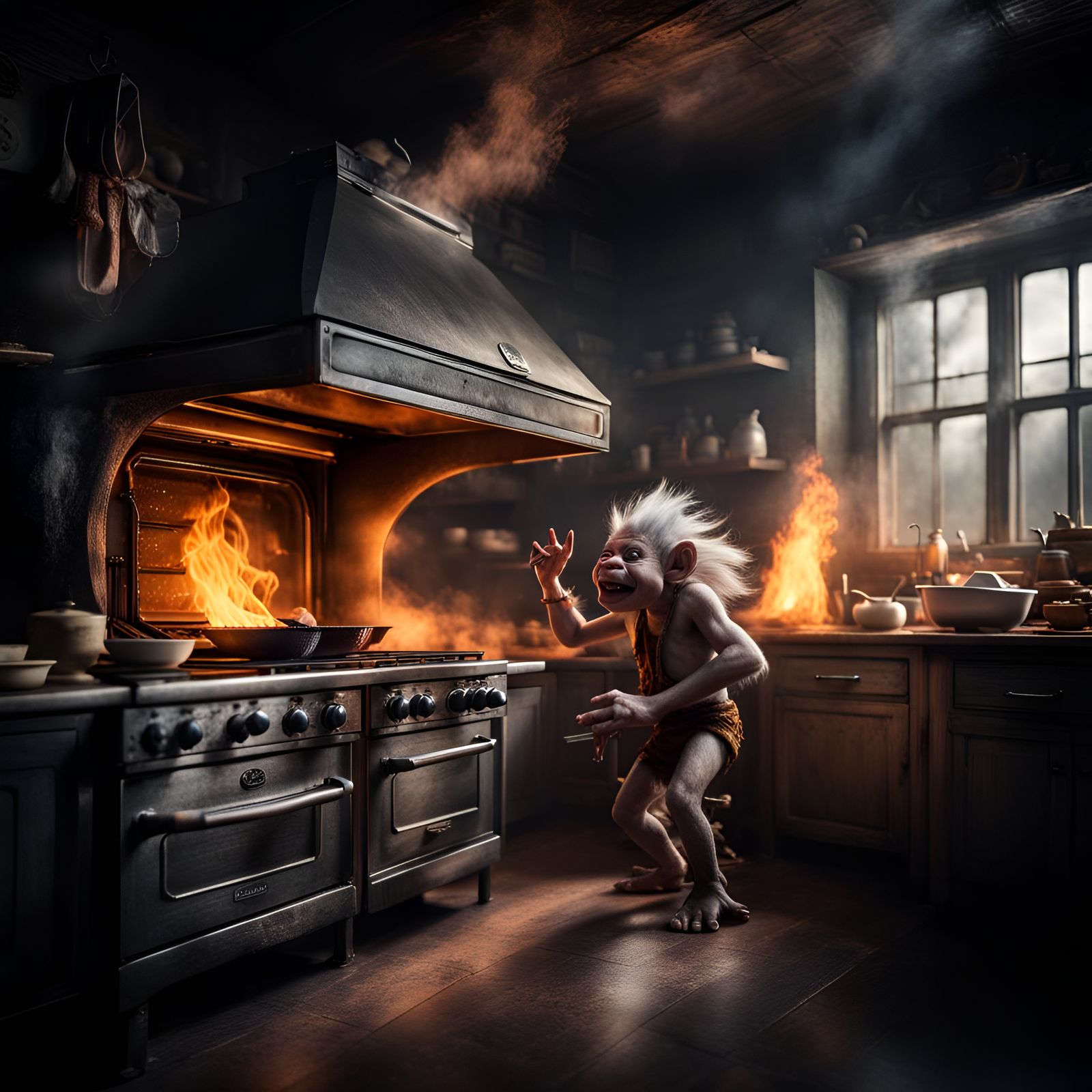 Scary kitchen appliances - AI Generated Artwork - NightCafe Creator