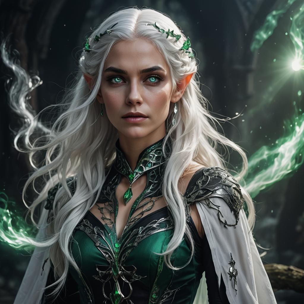 Dark Elve - AI Generated Artwork - NightCafe Creator