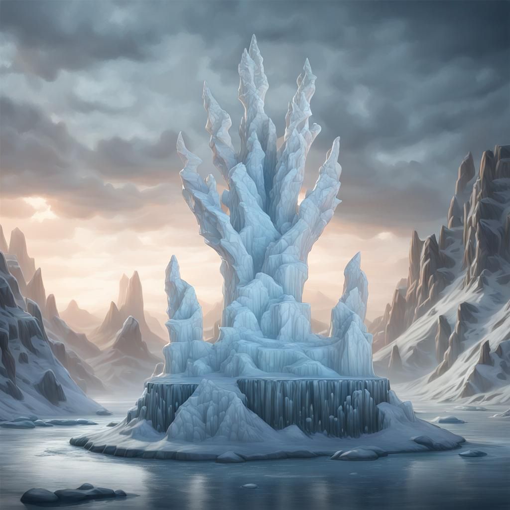 "man-made Ice sculptures are not just decorative; they can tell stories ...