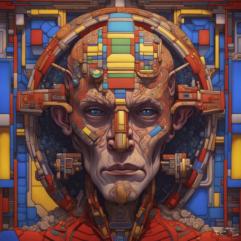 Intergalactic Time Emperor portrait - AI Generated Artwork - NightCafe ...